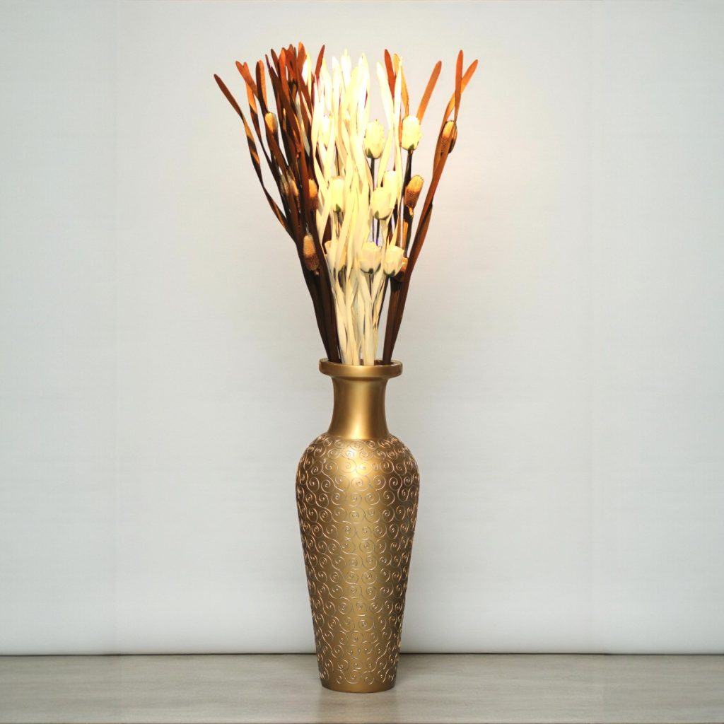 Resin Fiber Vase - Home Decoration - Lampify