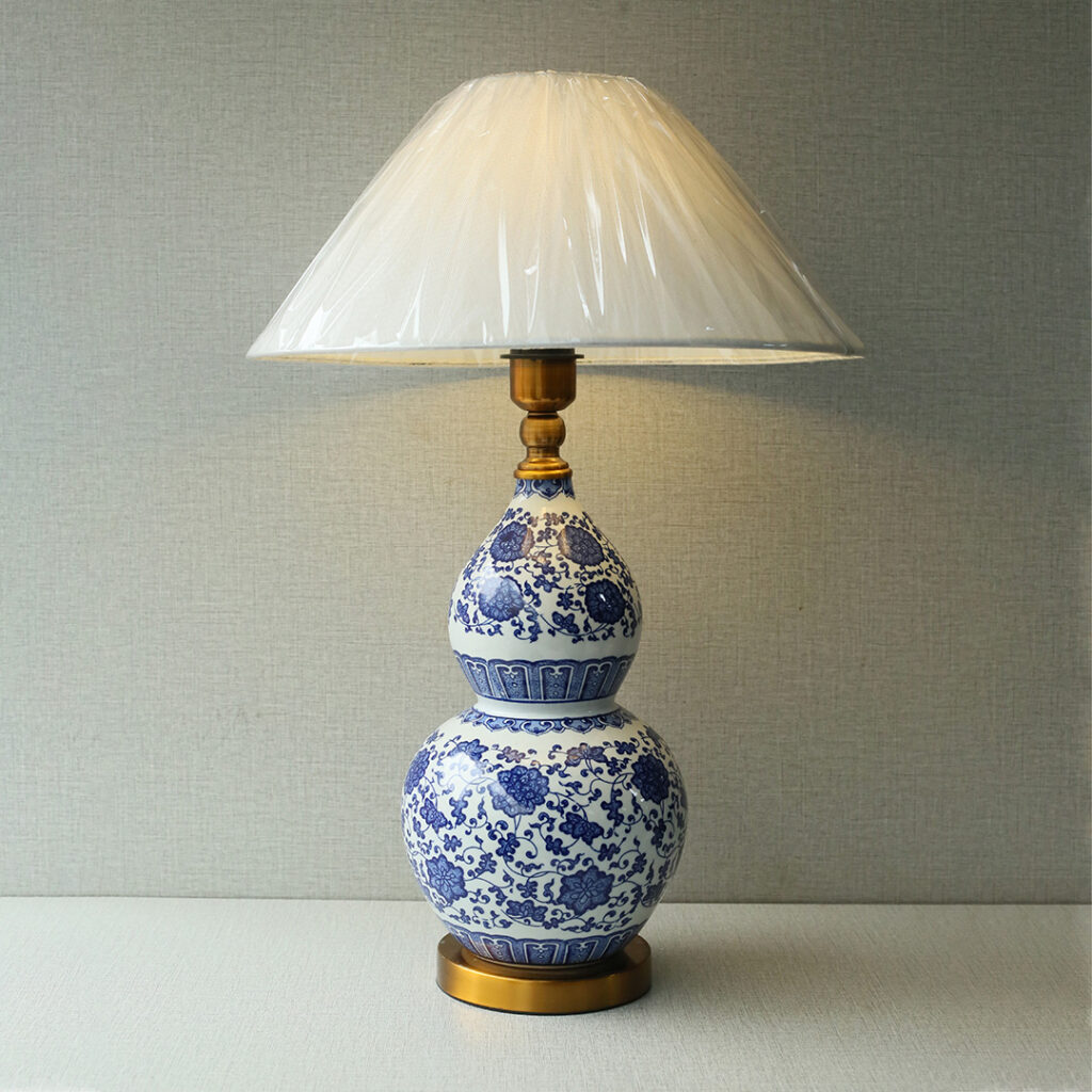 BluePotery BPS14 Small Neck Table Lamps (Pair) | Home Decor Lampify