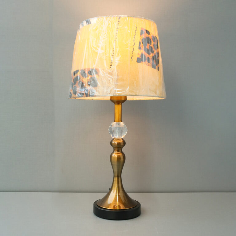 Metal Adam Murli Golden Brown Color Table Lamps(Pair) | Home Decor Lampify