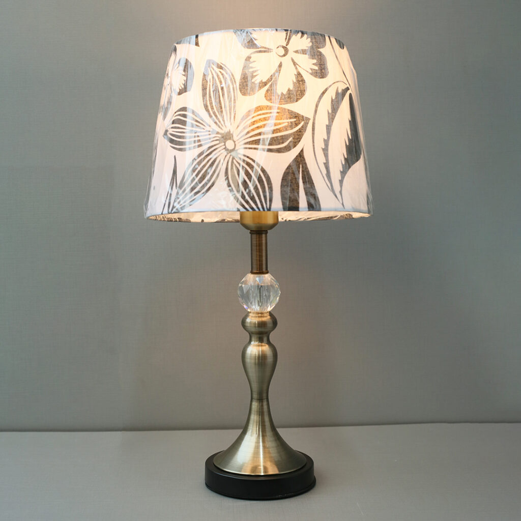 Metal Adam Murli Antique Brass Color Table Lamps(Pair) | Home Decor Lampify